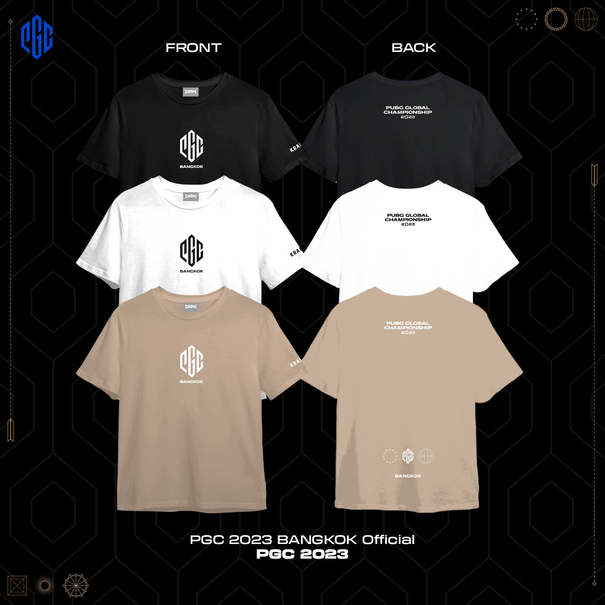 PGC 2023 BANGKOK Official T-Shirt – CuteBoy Shop