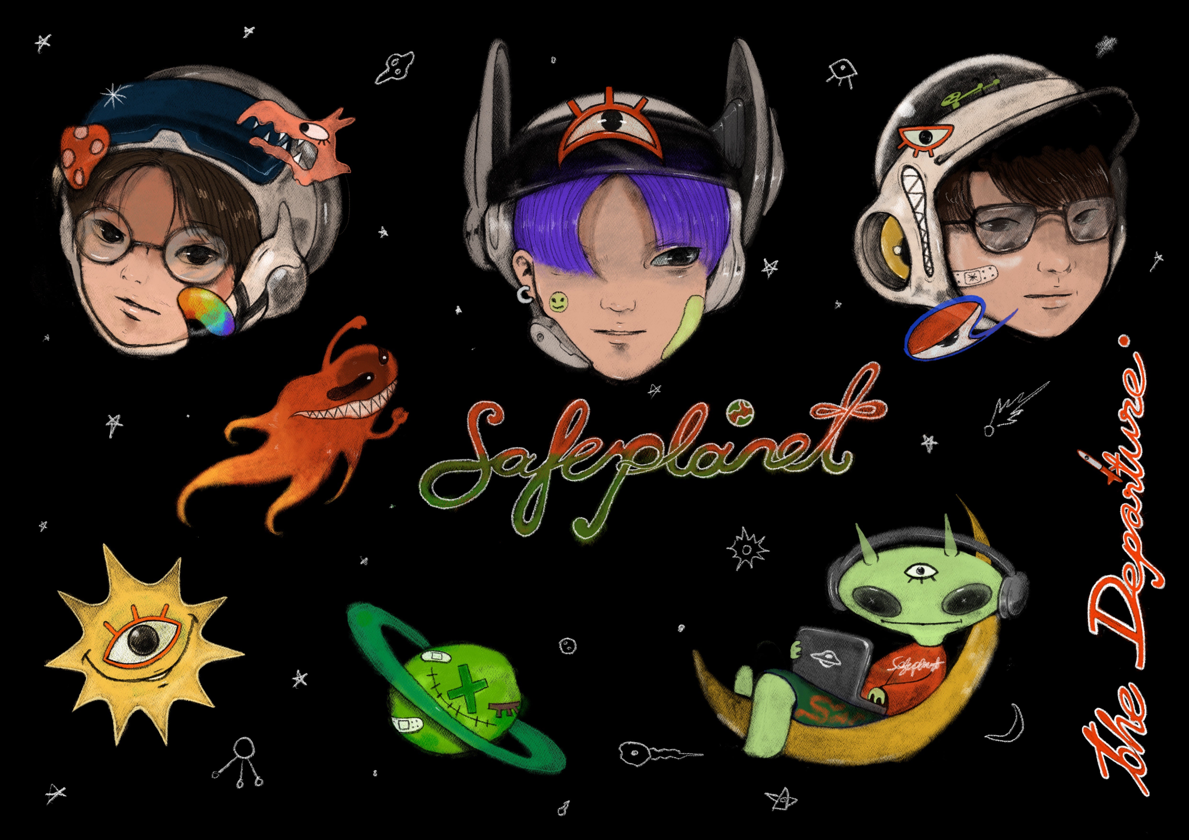 Safeplanet Sticker [Ver. C] – CuteBoy Shop
